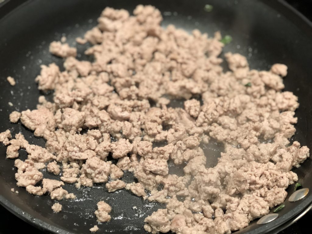 Low FODMAP dinner - Ground Turkey & Vegetable Stir Fry