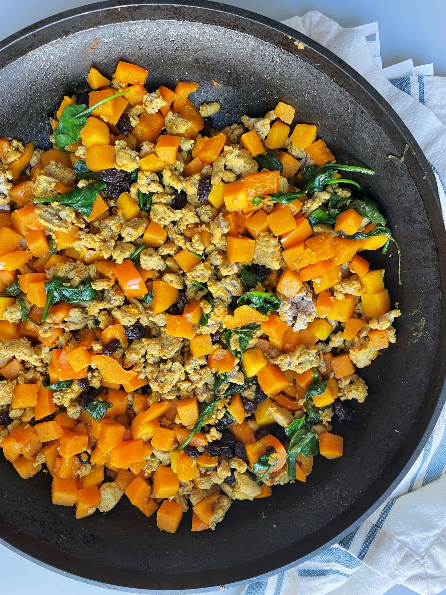 Moroccan Turkey Hash - Fit Fab Fodmap | one FODMAP dish meal